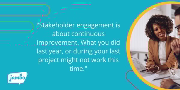 5 Best practices to improve stakeholder engagement